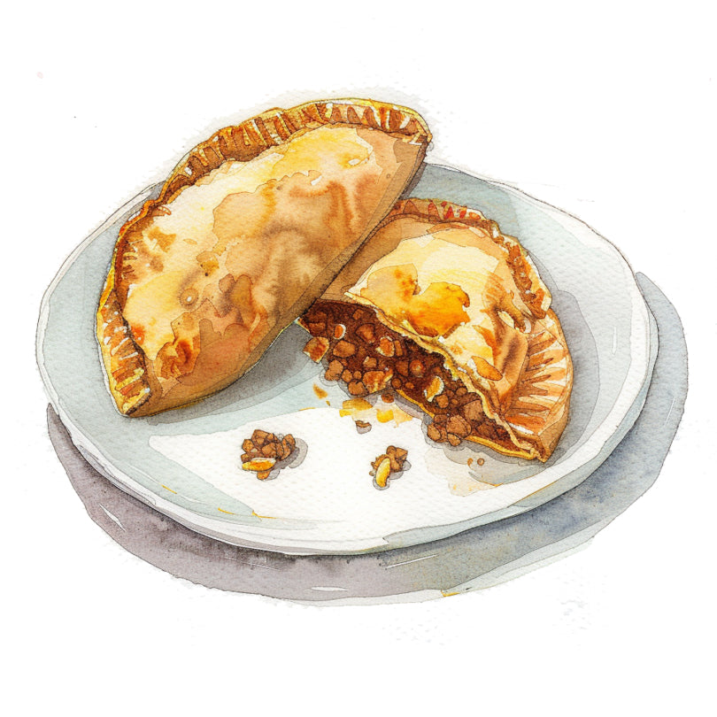 Curried Beef Pasty – 4&20 Pasty Co